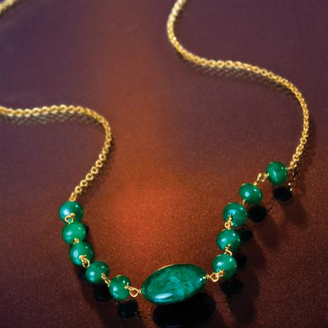 Spring Emerald Necklace | Twizio
