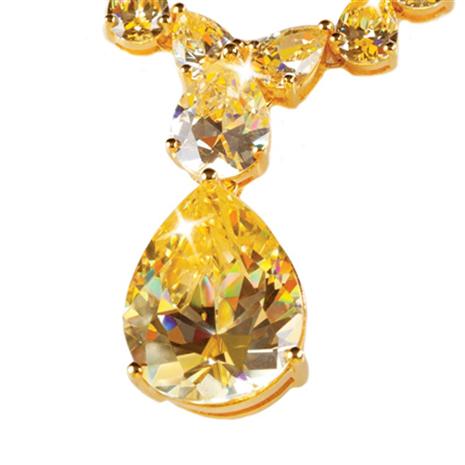 Canary Diamondaura Coronation Pendant | Kare