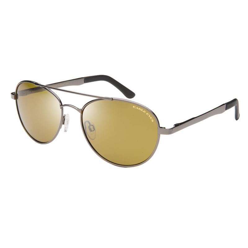 Eagle Eyes Explorer Gunmetal Avaiator Sunglasses