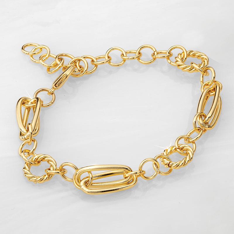 Triple Link Chain Bracelet