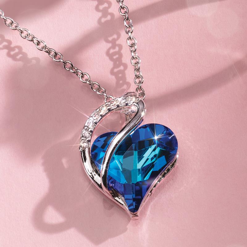 Blue Heart Pendant