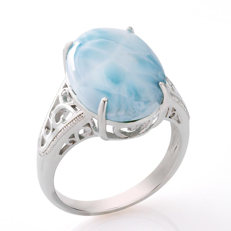 Sea of Love Larimar Ring