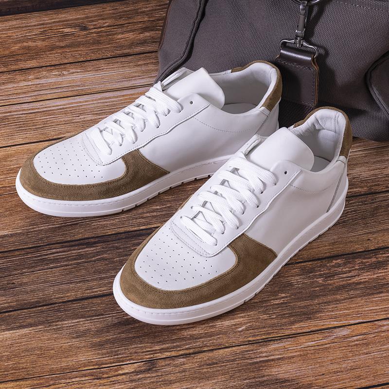 Italian-Made Toro Sneakers (White)