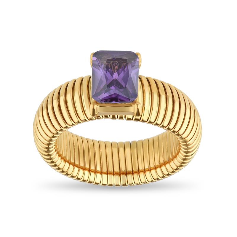 Opulence DiamondAura Ring (purple)